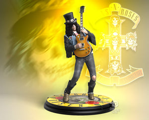 Guns N’ Roses Slash KnuckleBonz Statue